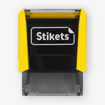 Personalised name stamps for clothes and belongings - Stikets