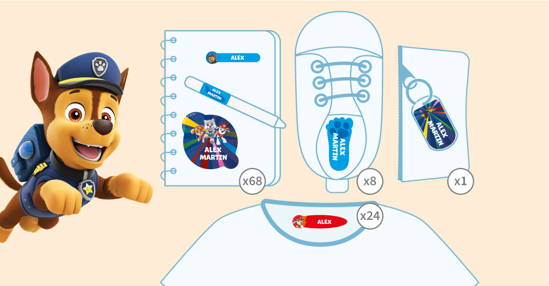 Packs di etichette personalizzate - Stikets