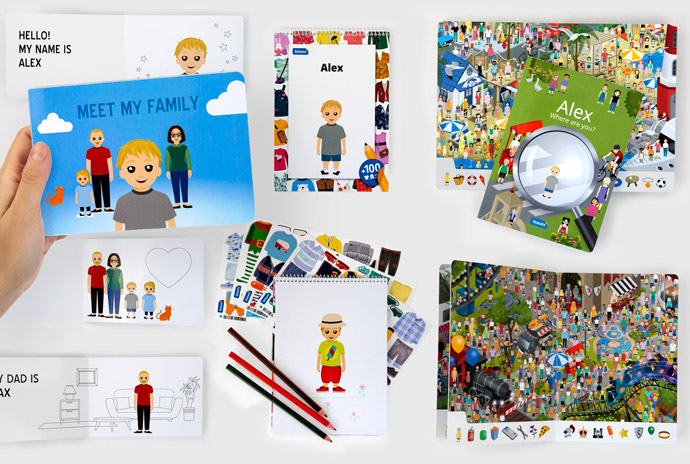 Personalised Books - Stikets