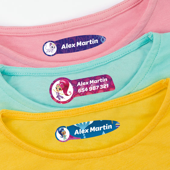 Shimmer and Shine Label Pack - Stikets