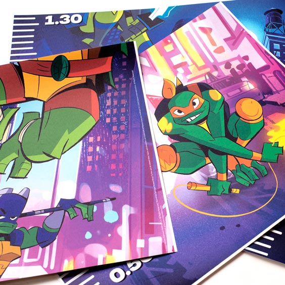 The Ninja Turtles Growth Chart - Stikets