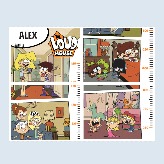 Medidor de The Loud House - Stikets